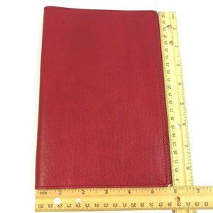Shinola | Office | Shinola Red Leather Journal Cover 8pg Notebook And ...